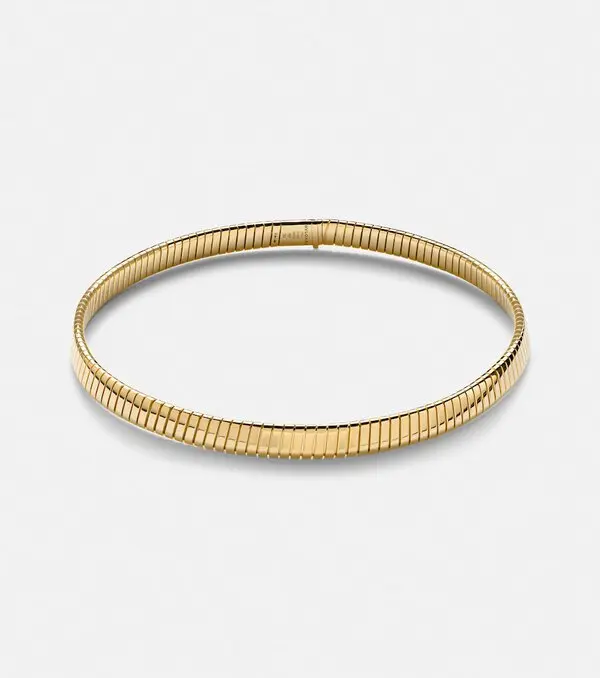 BVLGARI 18kt Yellow Tubogas Necklace - Gold