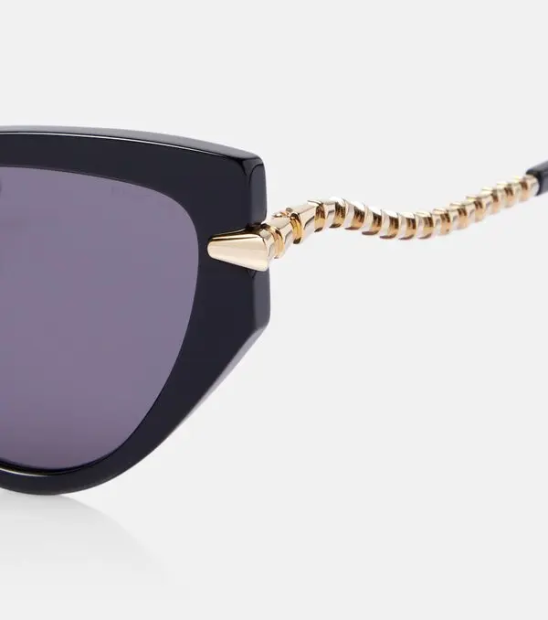 BVLGARI Serpenti Viper Cat-eye Sunglasses