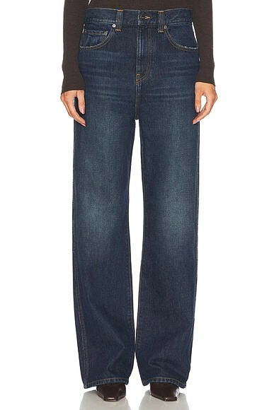 Khaite Bonnie Straight Leg Jeans