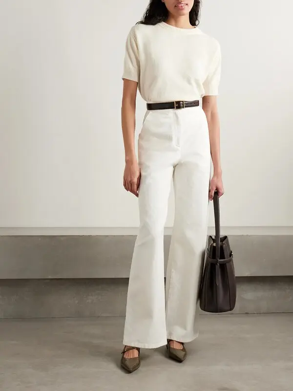 Sasuphi Cashmere Short Sleeve Sweater
