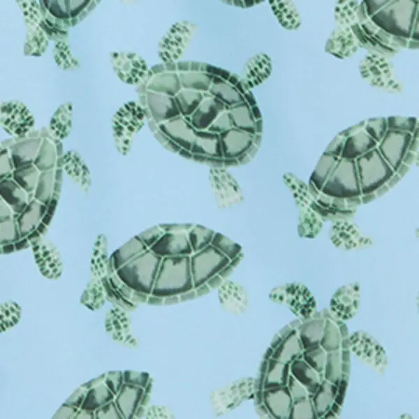 Trotters Daddy & Me Turtle Swim Shorts