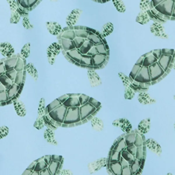 Trotters Daddy & Me Turtle Swim Shorts
