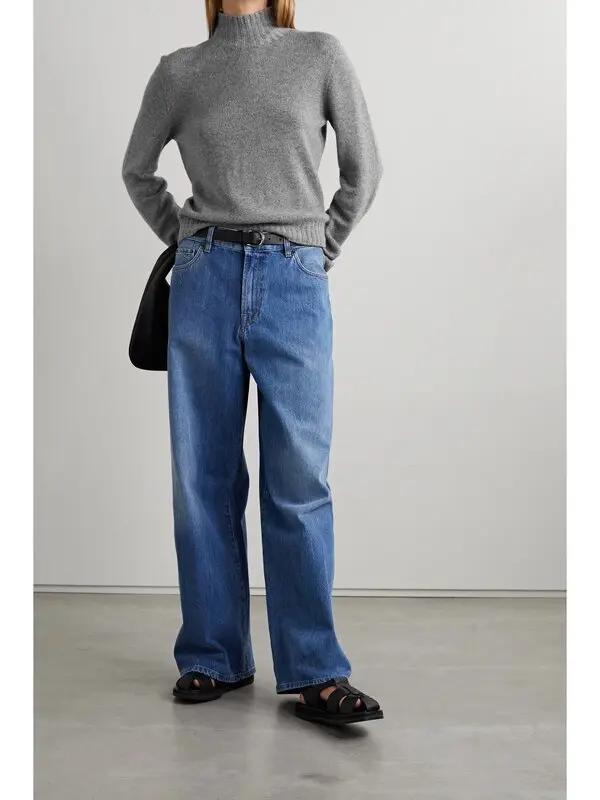 THE ROW Kensington Cashmere Turtleneck Sweater