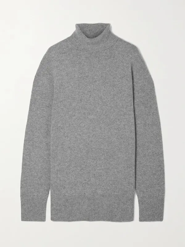 THE ROW Stepny' Wool And Cashmere-blend Turtleneck Sweater