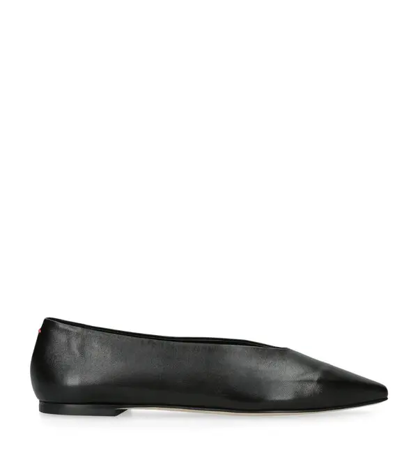 AeydĒ Betty Leather Ballet Flats