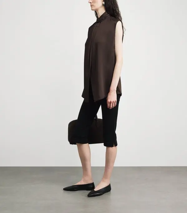 AeydĒ Betty Leather Ballet Flats