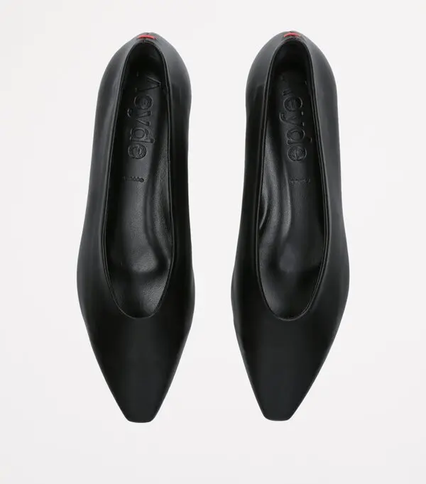 AeydĒ Betty Leather Ballet Flats