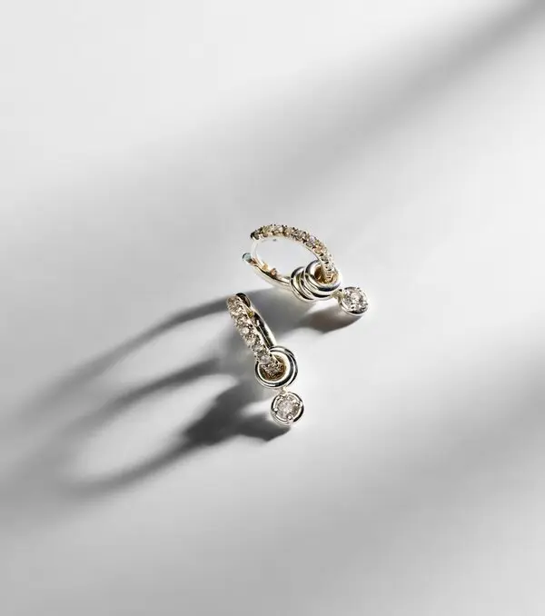 SPINELLI KILCOLLIN Zahra Sterling And Diamond Earrings