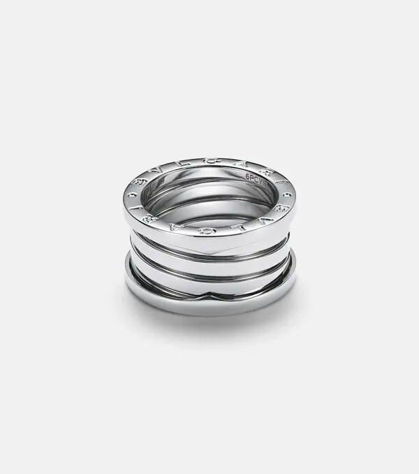 BVLGARI B.zero1 18kt White Gold Ring - Silver