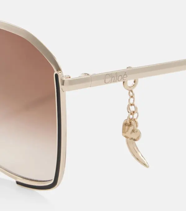 Chloé Square Frame Sunglasses