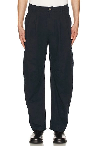 AFTER PRAY Curved Two Tuck Pants