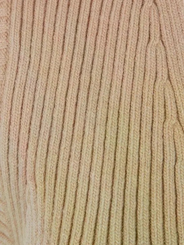 Max Mara Ribbed Knit V-neck Vest