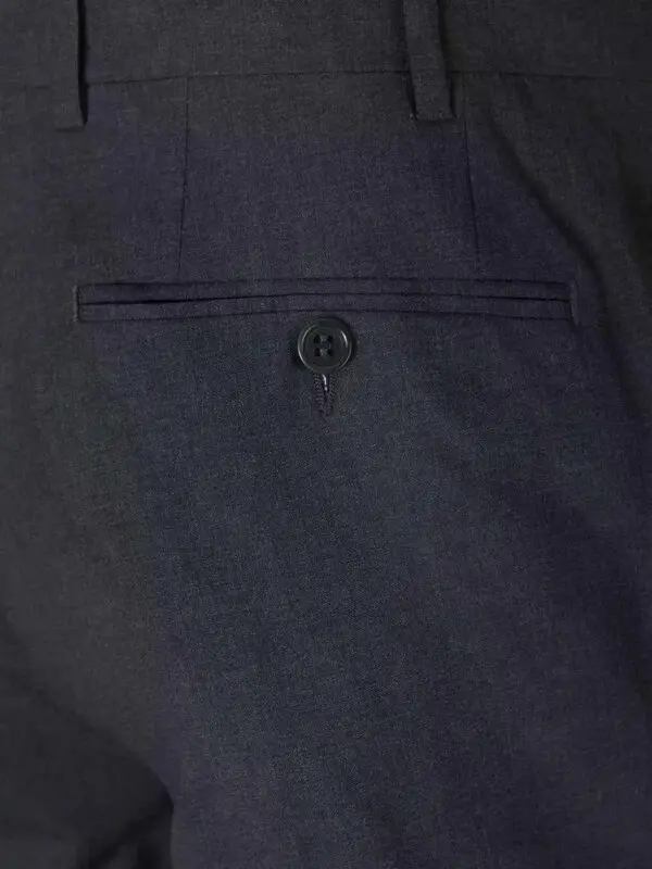 Canali Wool Tailored Trousers