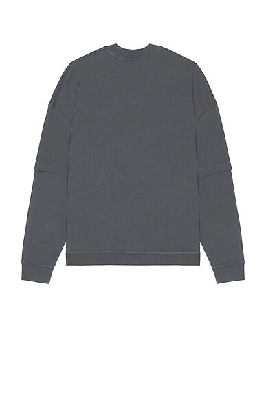DARKPARK Troy Double Sleeve Tee - Grey