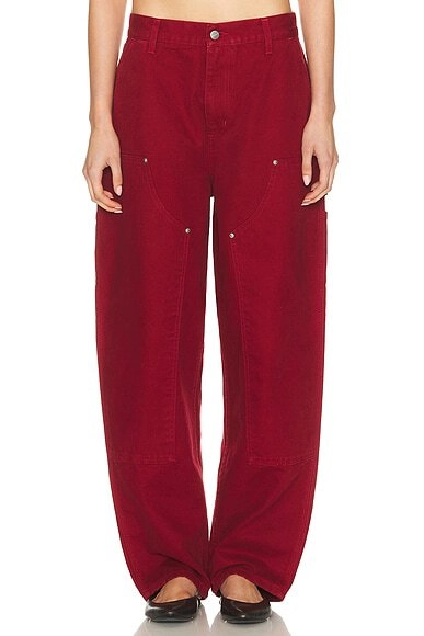 Carhartt Work In Progress Og Double Knee Wide Leg Trousers
