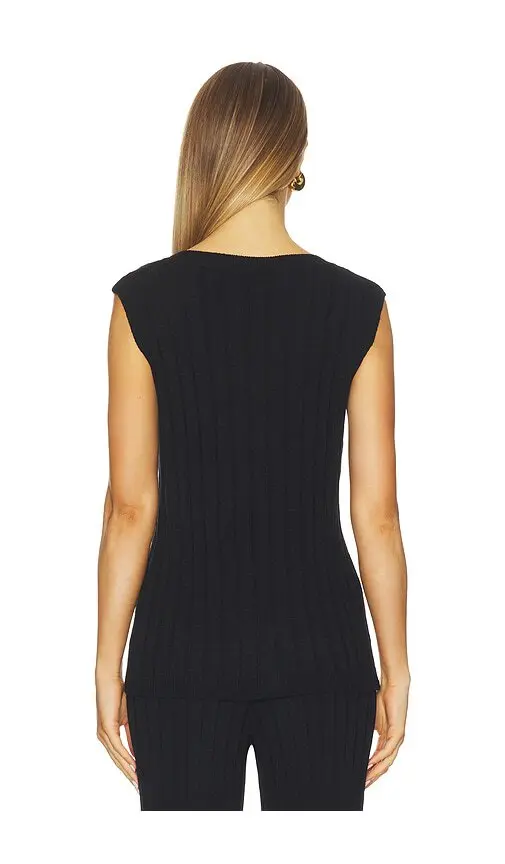 SNDYS. Baha Ribbed Knit Button-down Top