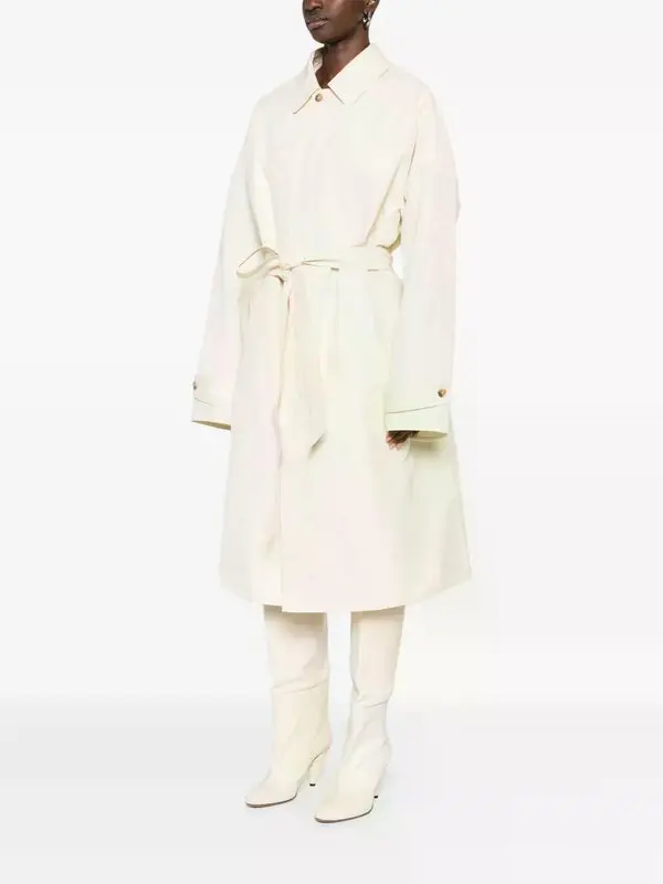 Calvin Klein Marisol Belted Coat - White