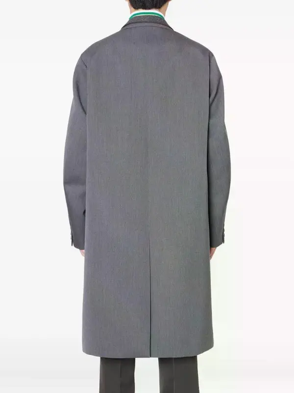 Kolor Single-breasted Panel-detail Coat