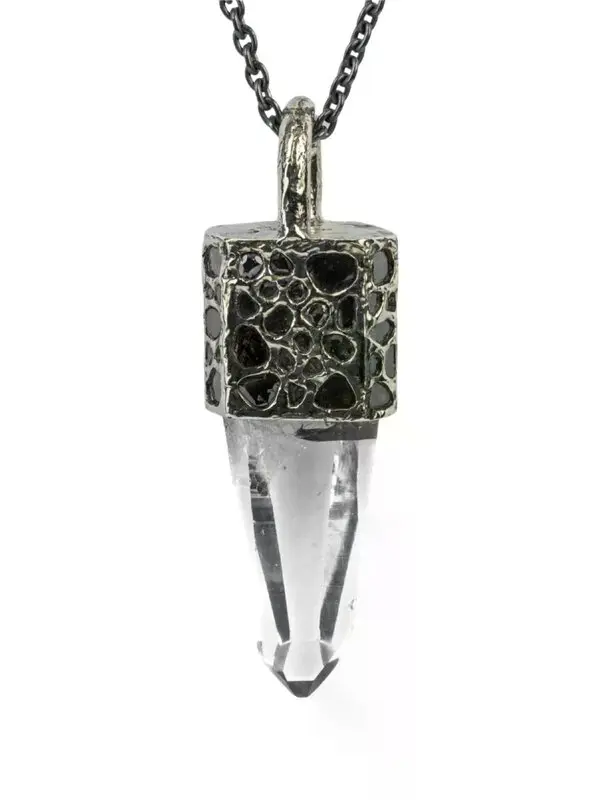 PARTS OF FOUR Pavé Talisman Necklace