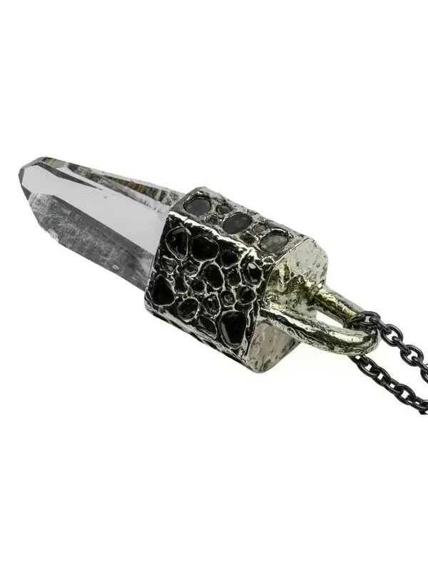 PARTS OF FOUR Pavé Talisman Necklace