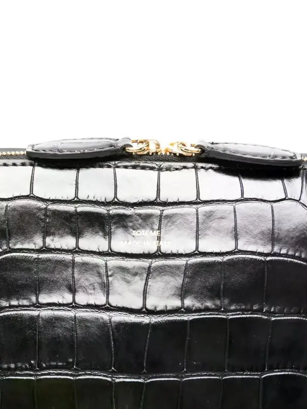 TOTEME Medium Day Embossed Tote Bag - Black