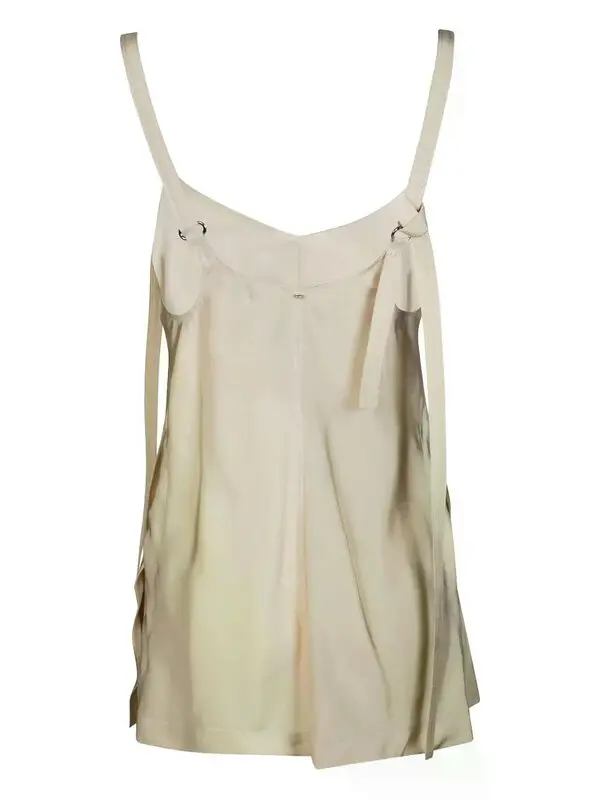 Sportmax V-neck Strap Detail Tank Top