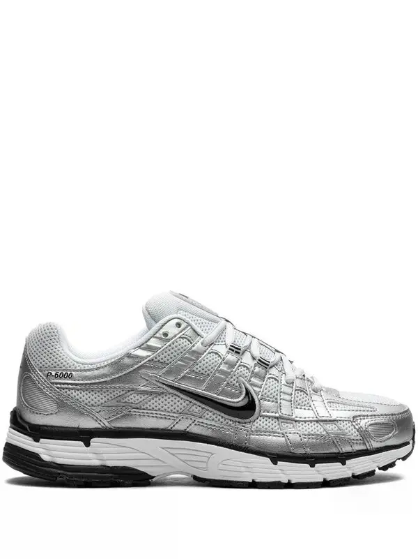 Nike P-6000 "white/black" Sneakers - Silver