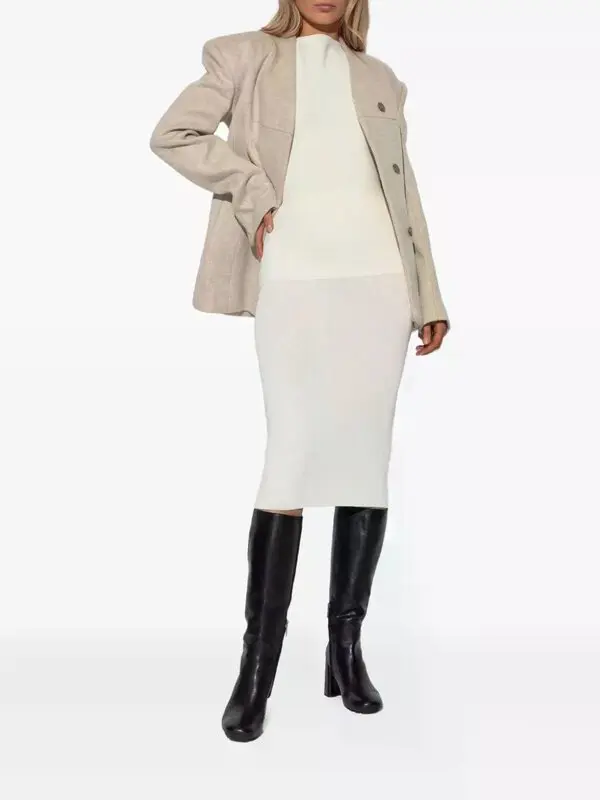ENTIRE STUDIOS Ribbed Midi Skirt