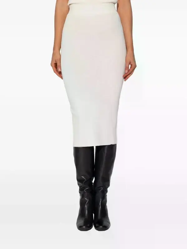 ENTIRE STUDIOS Ribbed Midi Skirt