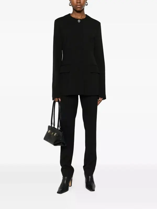 TOTEME Round-neck Jacket - Black