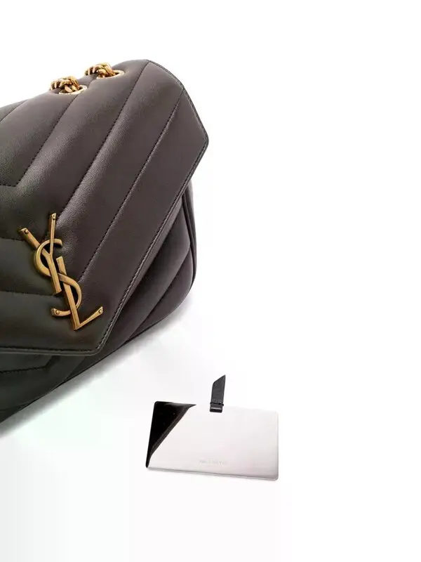 Saint Laurent Medium Loulou Quilted Shoulder Bag - Black