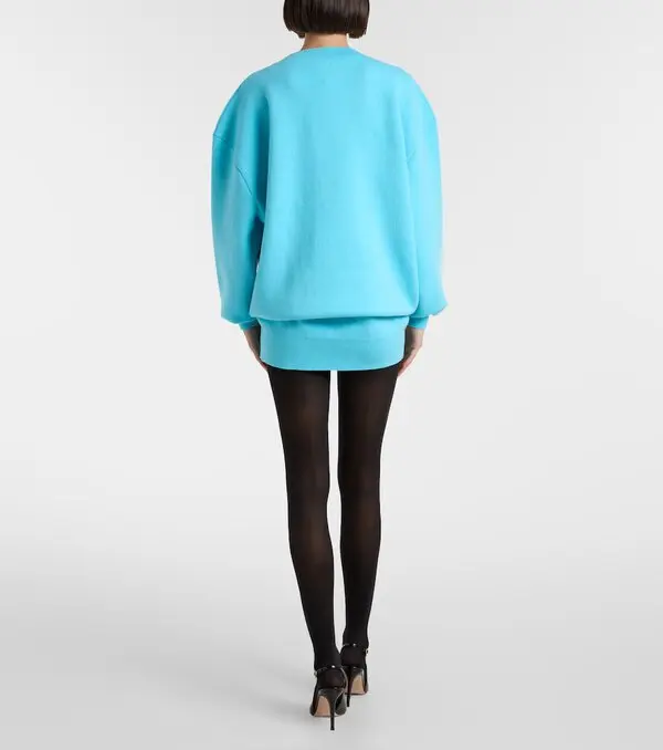 TOM FORD Wool And Cashmere-blend Sweatshirt Dress