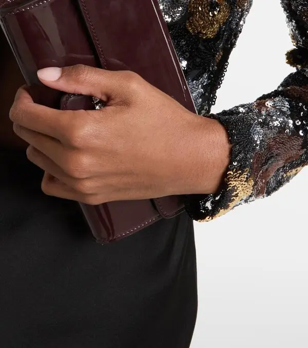 Max Mara Lastra Sequined Tulle Maxi Dress