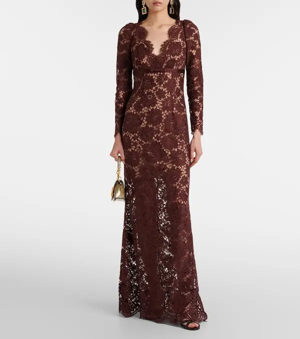 SELF-PORTRAIT Lace Gown