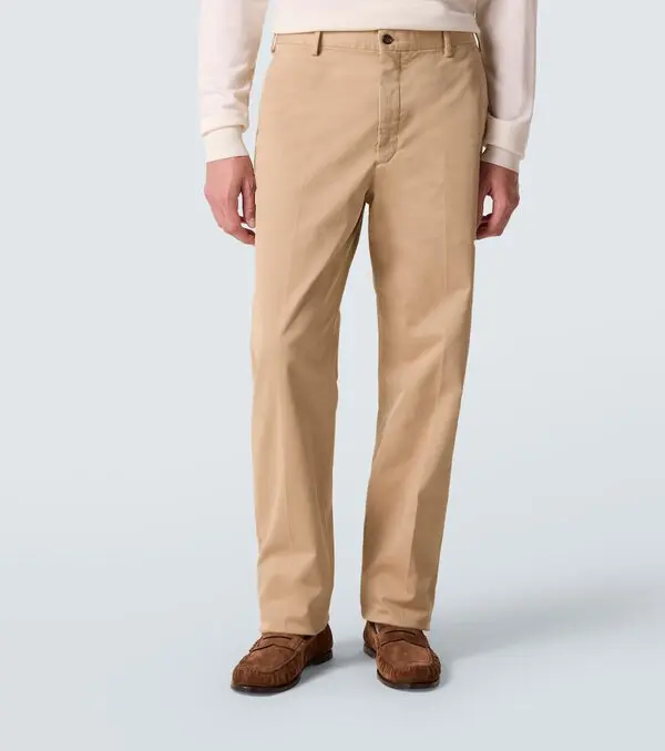 Incotex Cotton Straight Pants