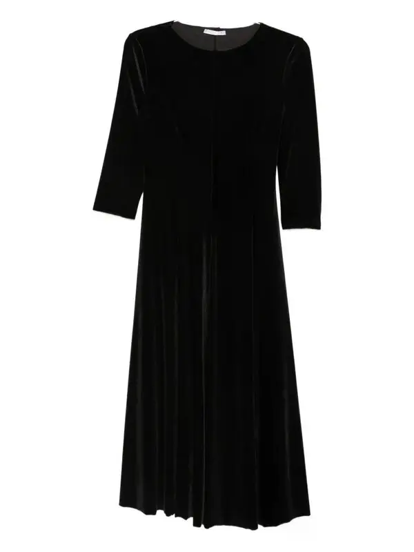 CENERE GB Round Neck Midi Dress