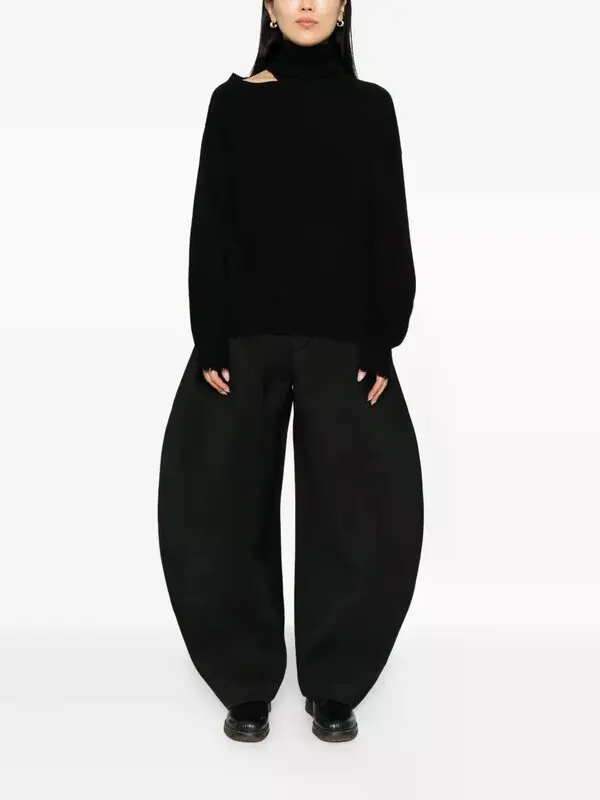 UMA WANG Pollock Wide Leg Trousers