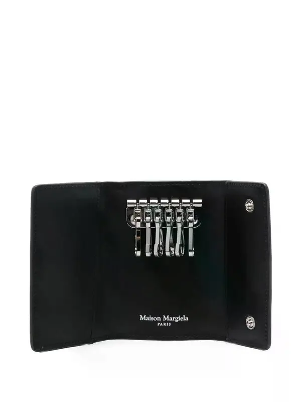 MAISON MARGIELA Broken Mirror Leather Wallet - Silver