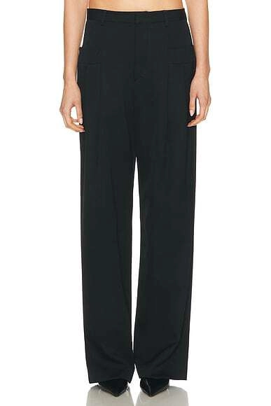 R13 Pleated Pocket Trouser