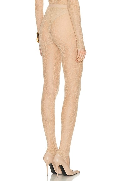 Wardrobe.NYC Lace Stirrup Legging