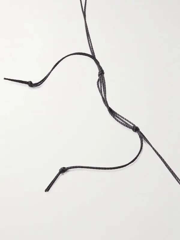 ALIGHIERI Melody Cord Necklace With Charm And Tassel