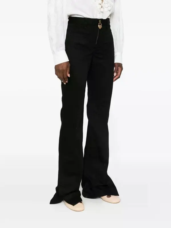 Chloé Zip-up Straight Leg Jeans