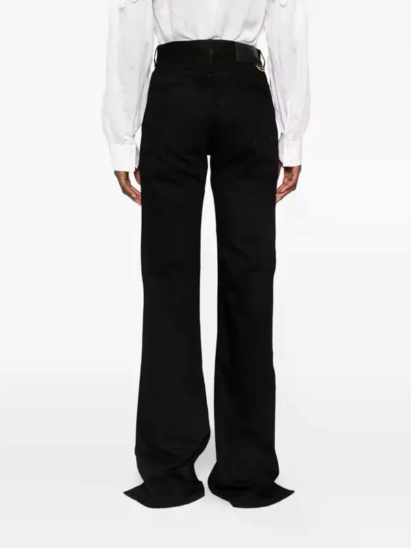 Chloé Zip-up Straight Leg Jeans