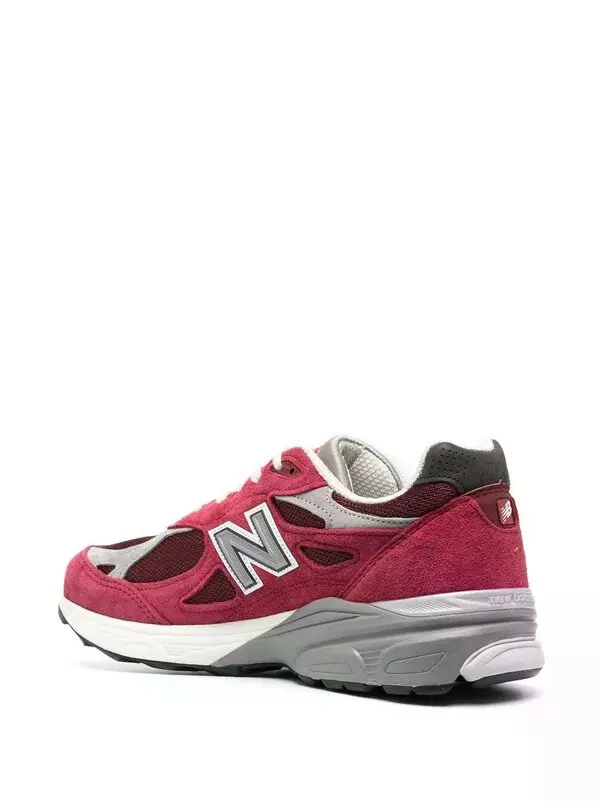 NEW BALANCE Low-top Suede Sneakers - Red