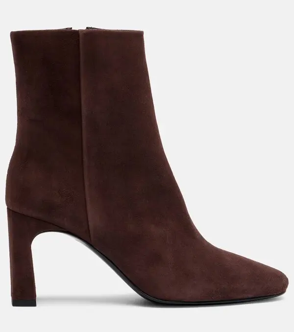 SOULIERS MARTINEZ Karol 80 Suede Ankle Boots