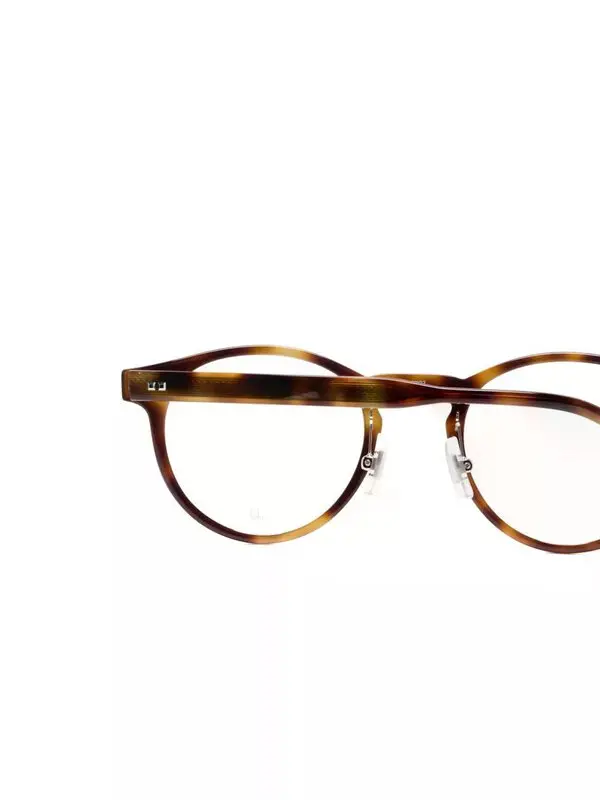 Dunhill Round Frame Eyeglasses - Brown