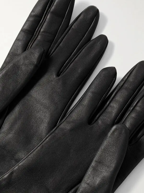 Khaite Remo Mid Leather Gloves