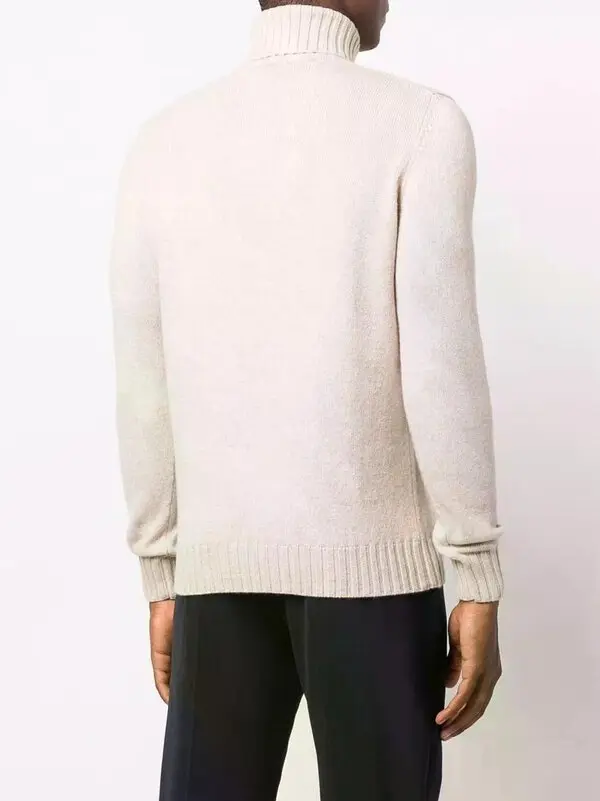 DELL'OGLIO Purl Knit Cashmere Jumper