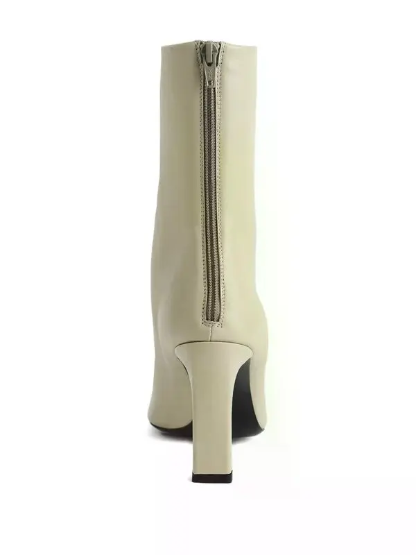 TOTEME Leather Ankle Boots