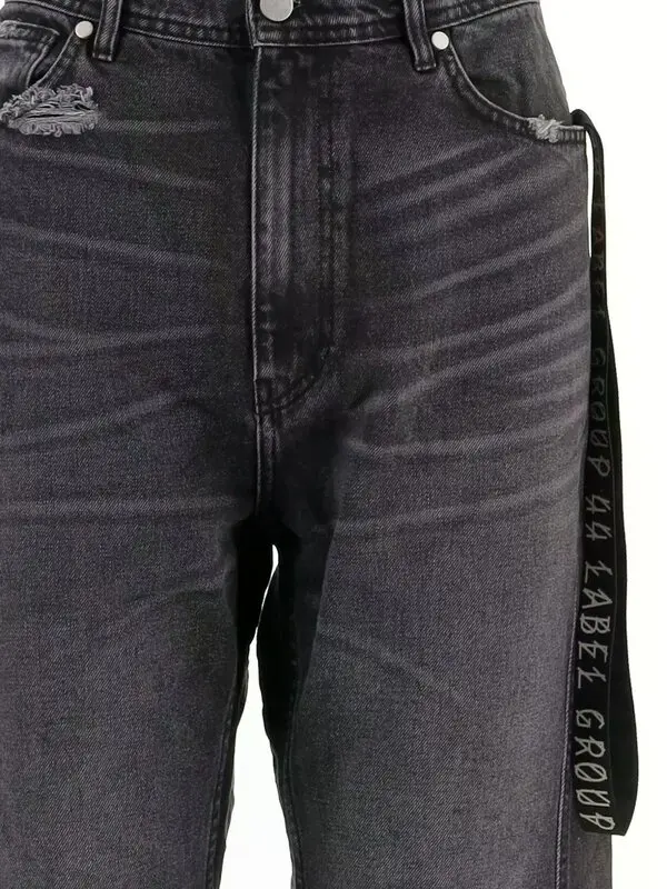 44 LABEL GROUP Distressed Denim Trousers